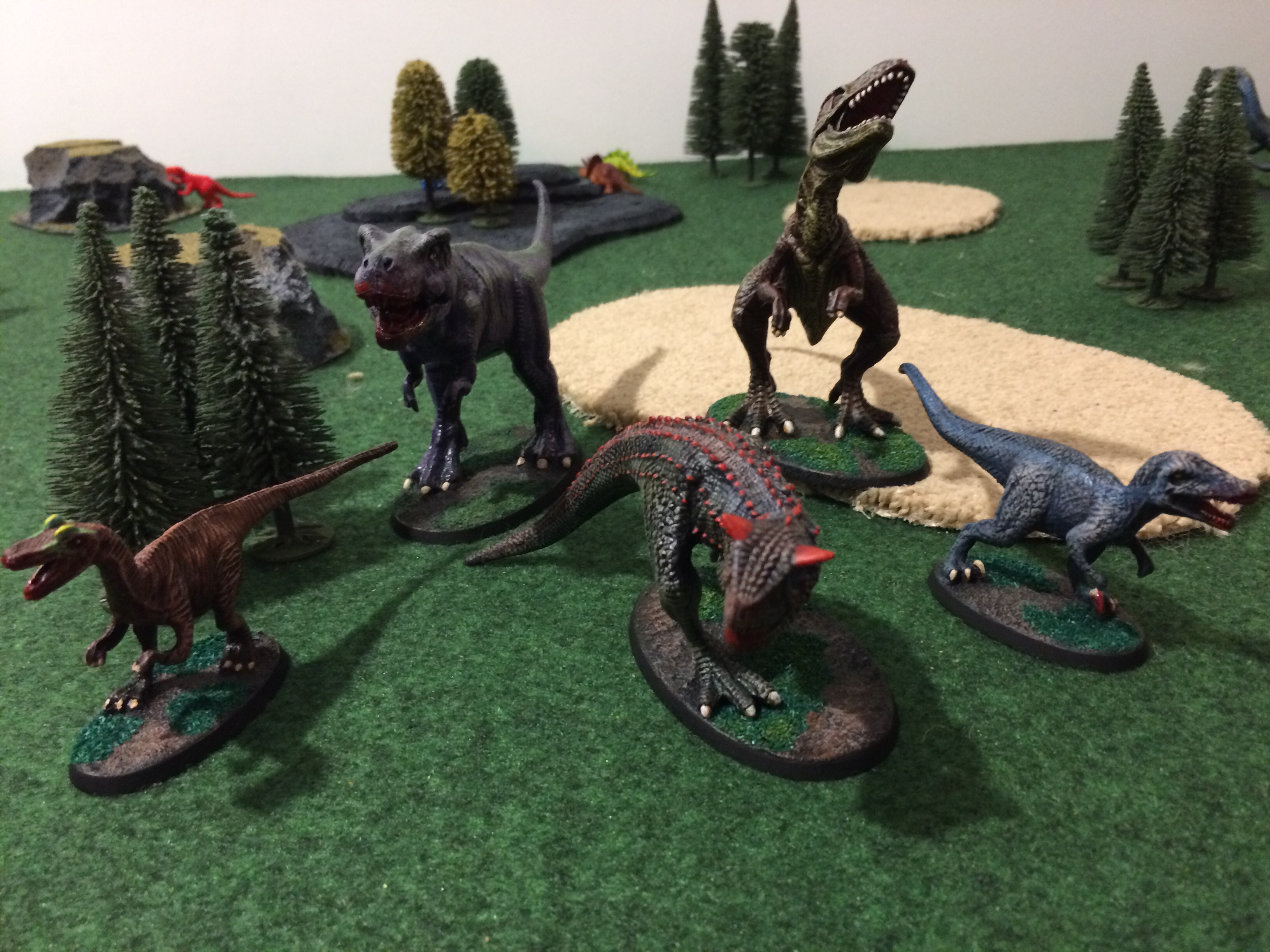 More Dinosaur Play-testing – Deathzap