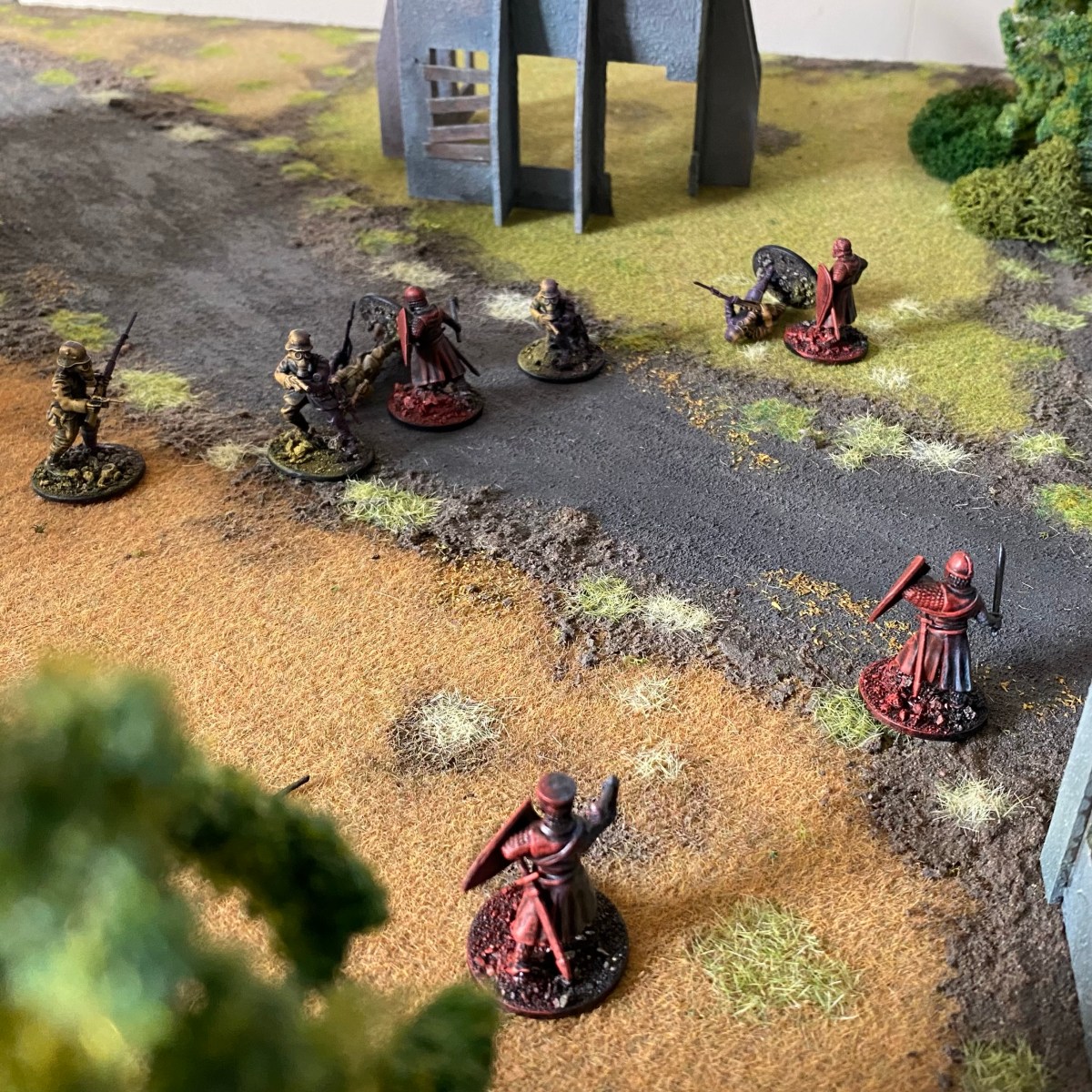 Ghost Legions Battle Report: WW1 Germans vs Medieval Knights – Deathzap